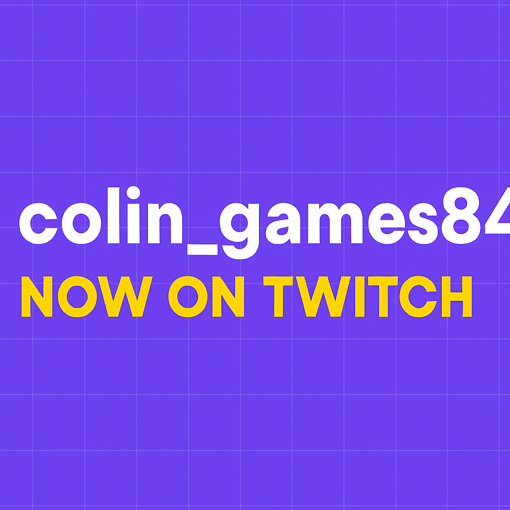 Post from Colin Games