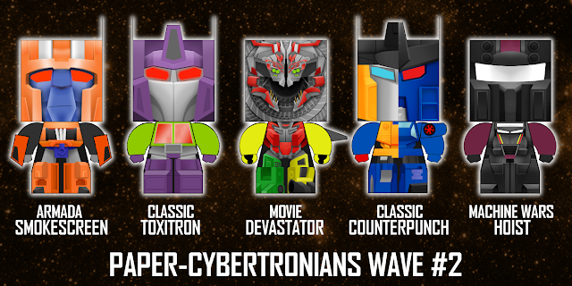 Transformers papercraft (Tf fan page 101) | TFW2005 - The 2005 Boards