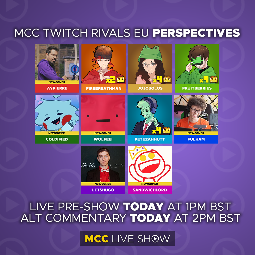 Post from MCC Live Show