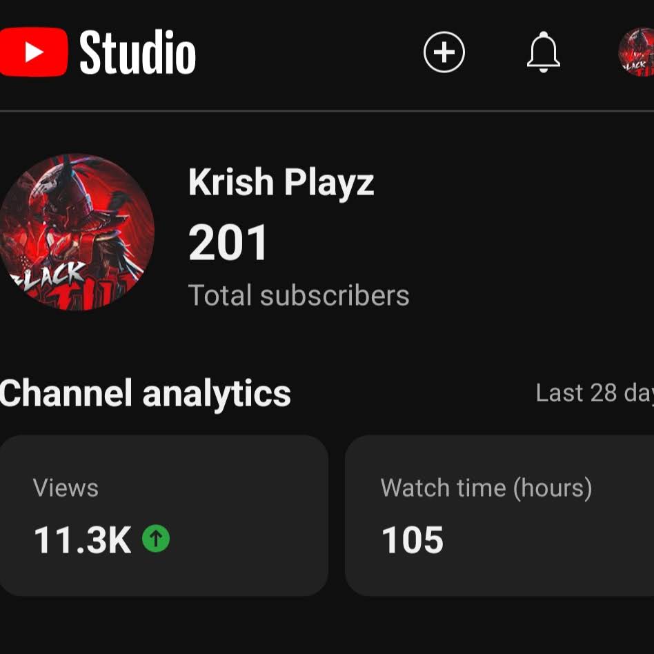 Post from KRISH PLAYZ