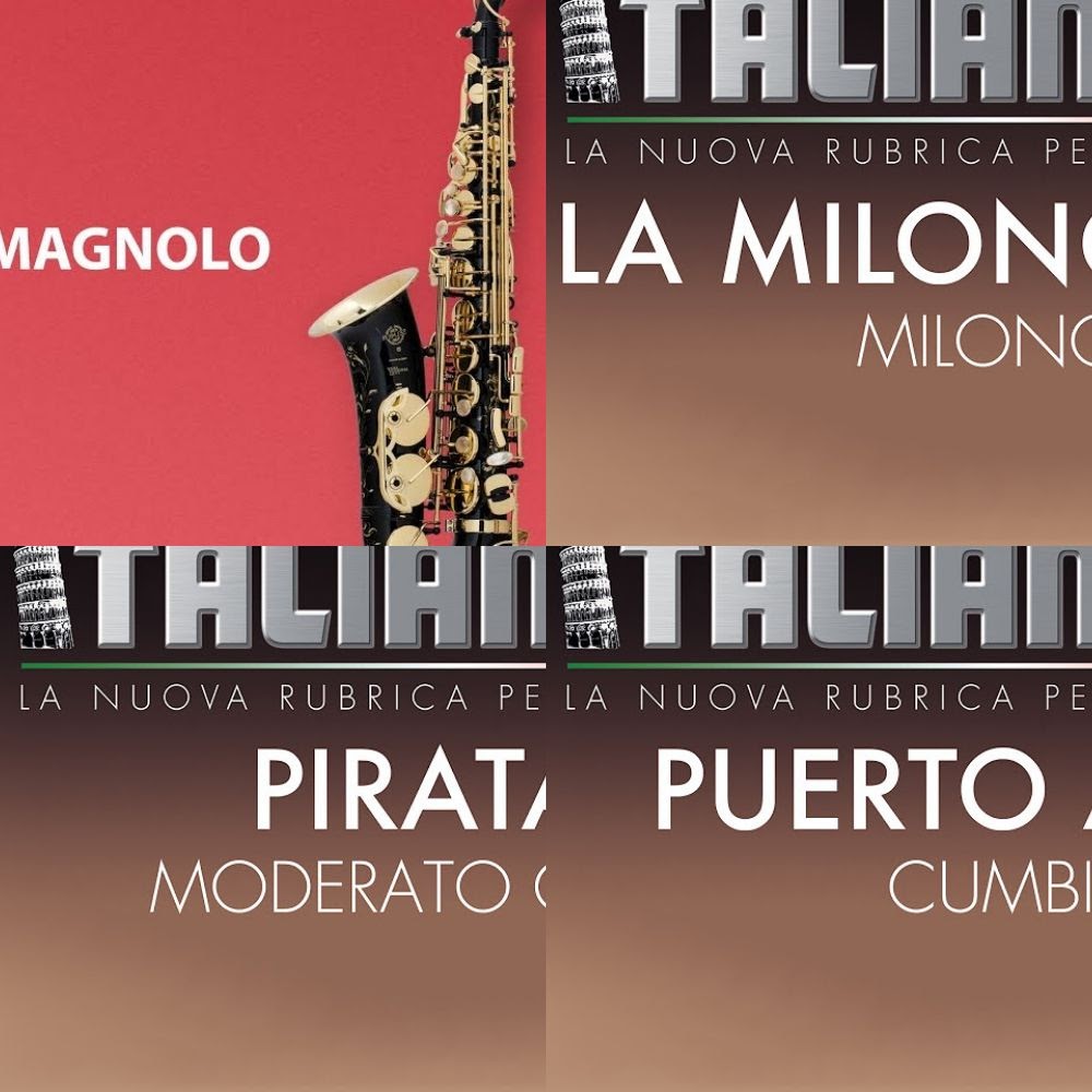 ITALIAN SAX Vol 1, 2,3 - Musica da ballo liscio per Sax - sassofono