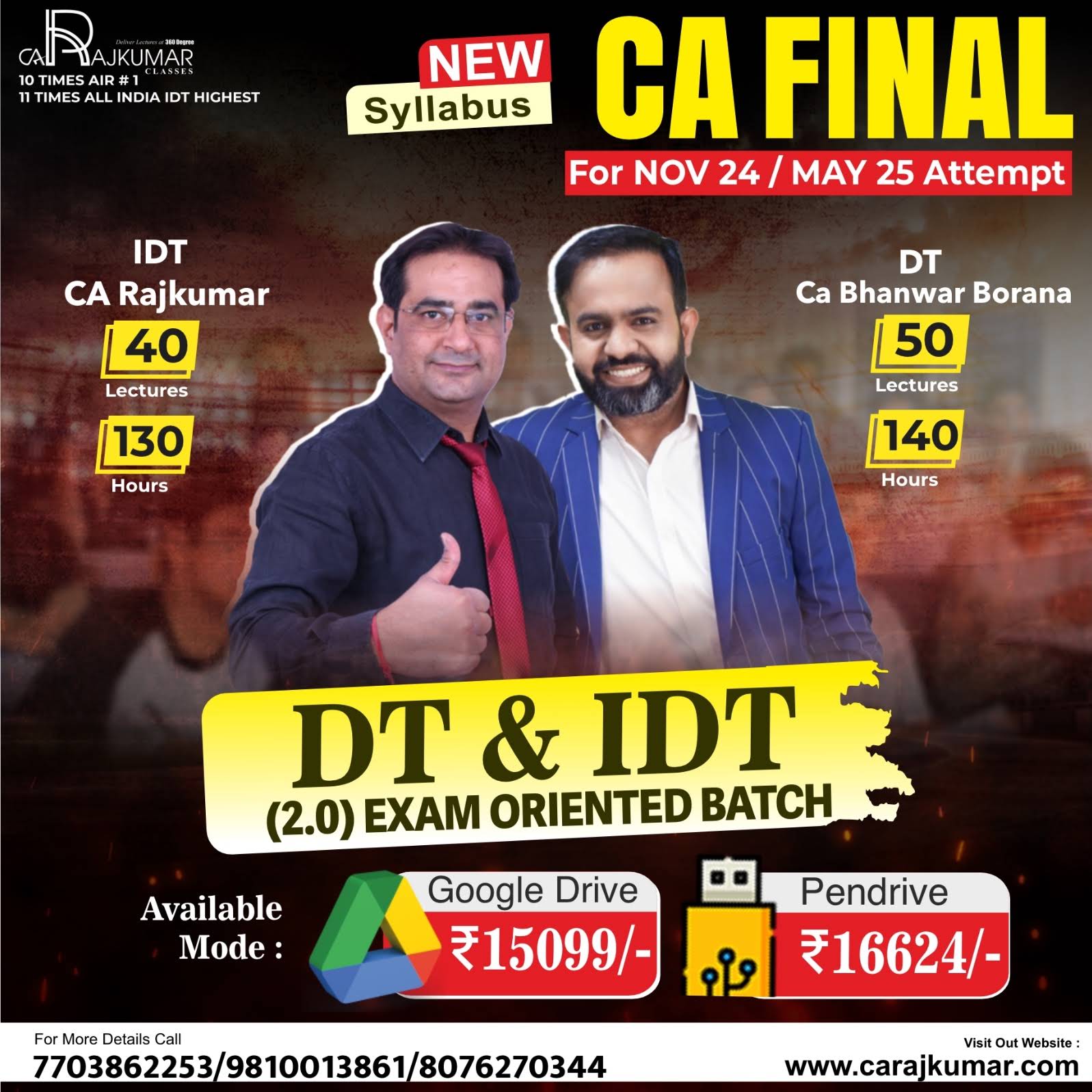 Post from CA RAJKUMAR CLASSES