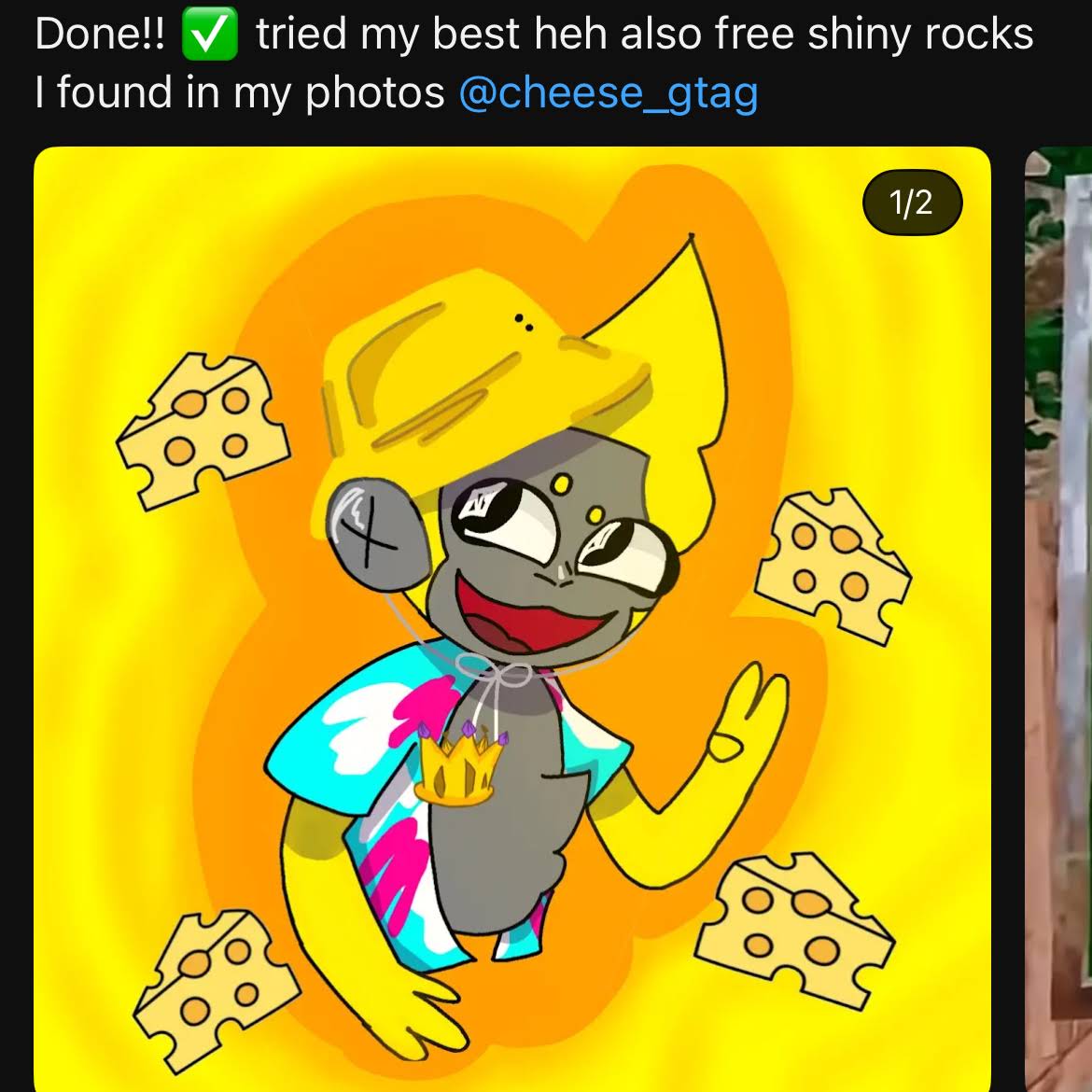 Post from cheese gtag