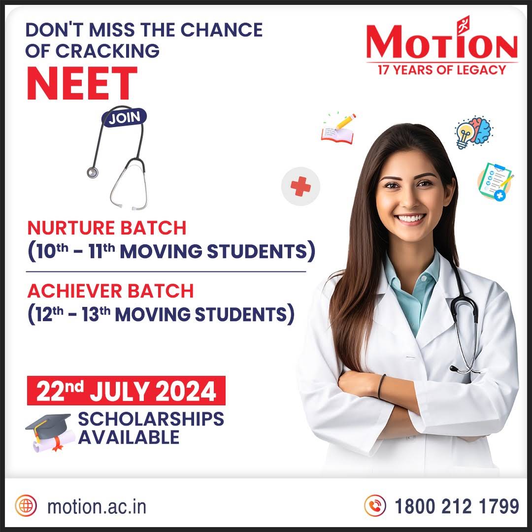Post from Motion Online JEE & NEET