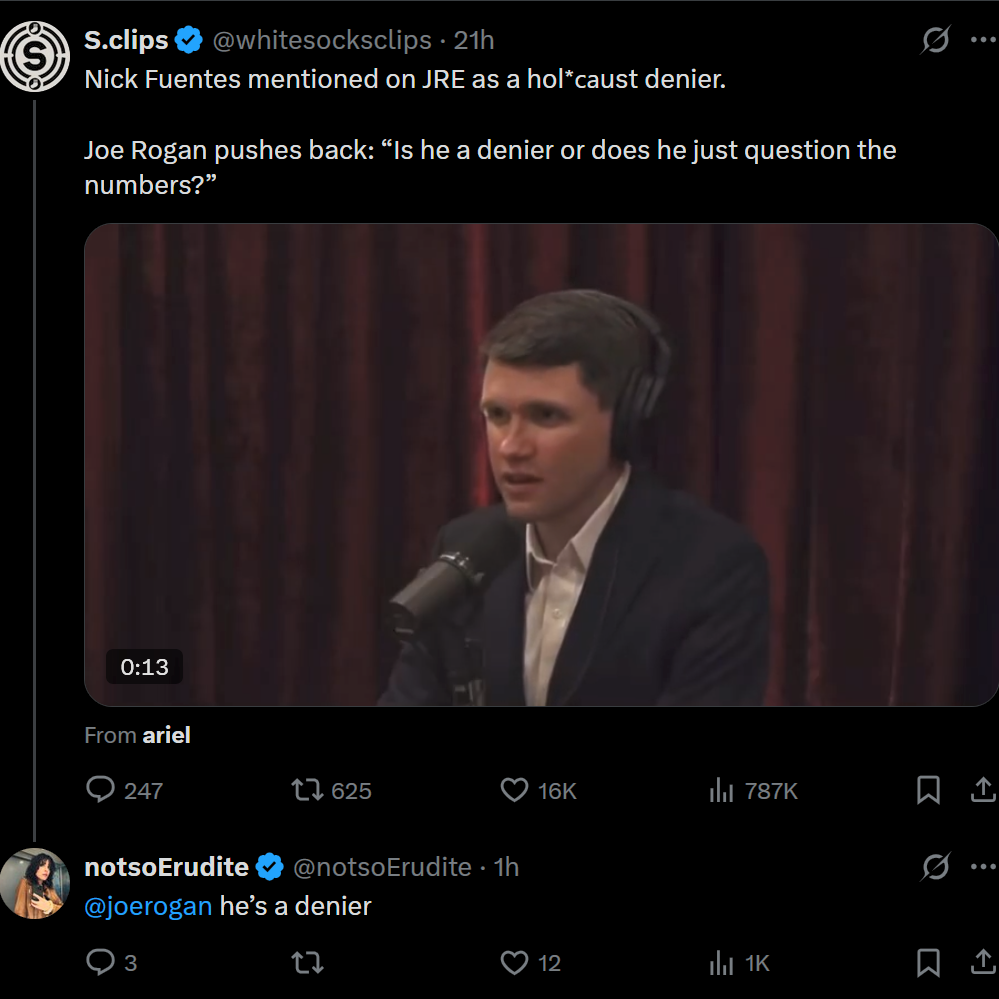 Post from notsoErudite