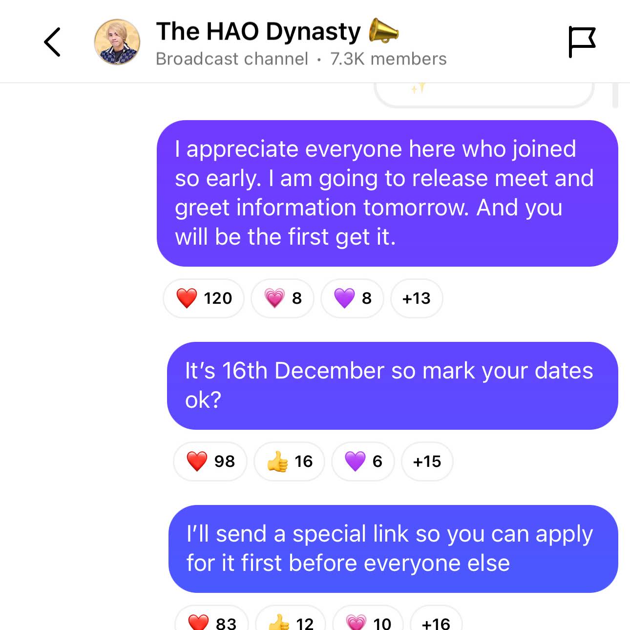 Post from JEBBEY FAMILY