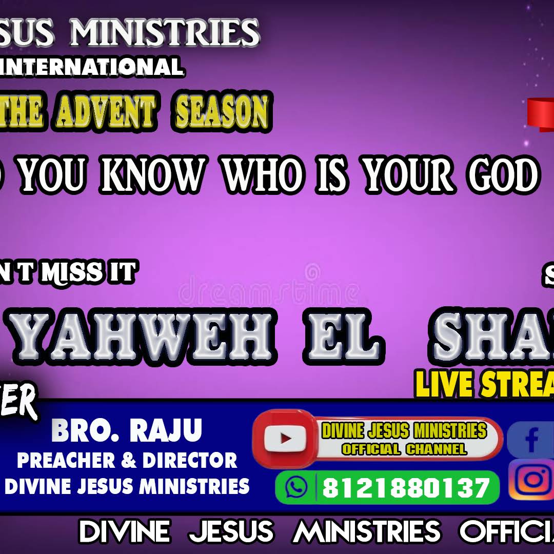 Post from Divine Jesus Ministries Official Channel