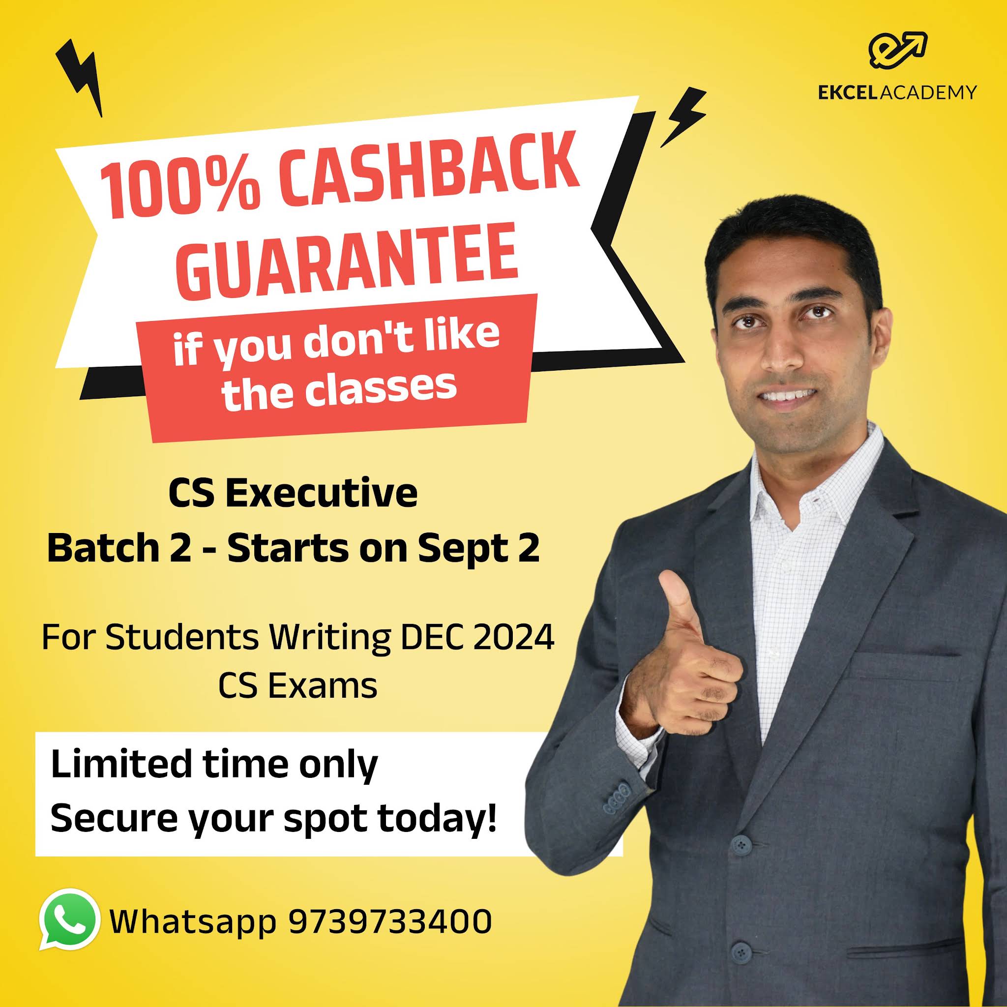 Post from Ekcel Academy - Company Secretary Coaching