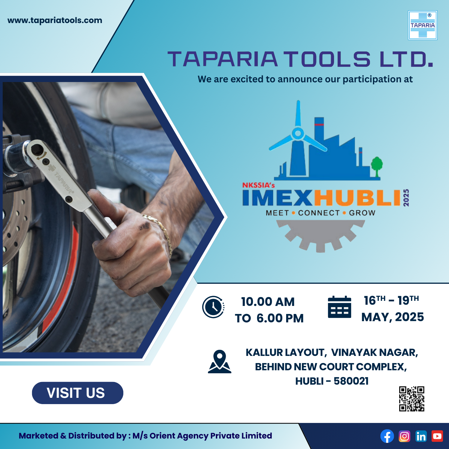 Post from Taparia Tools Ltd