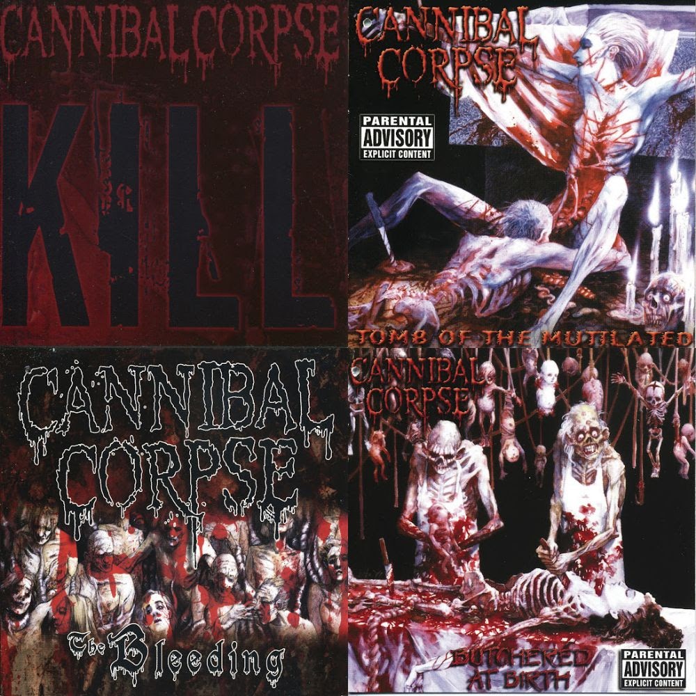 cannibal Corpse top albums