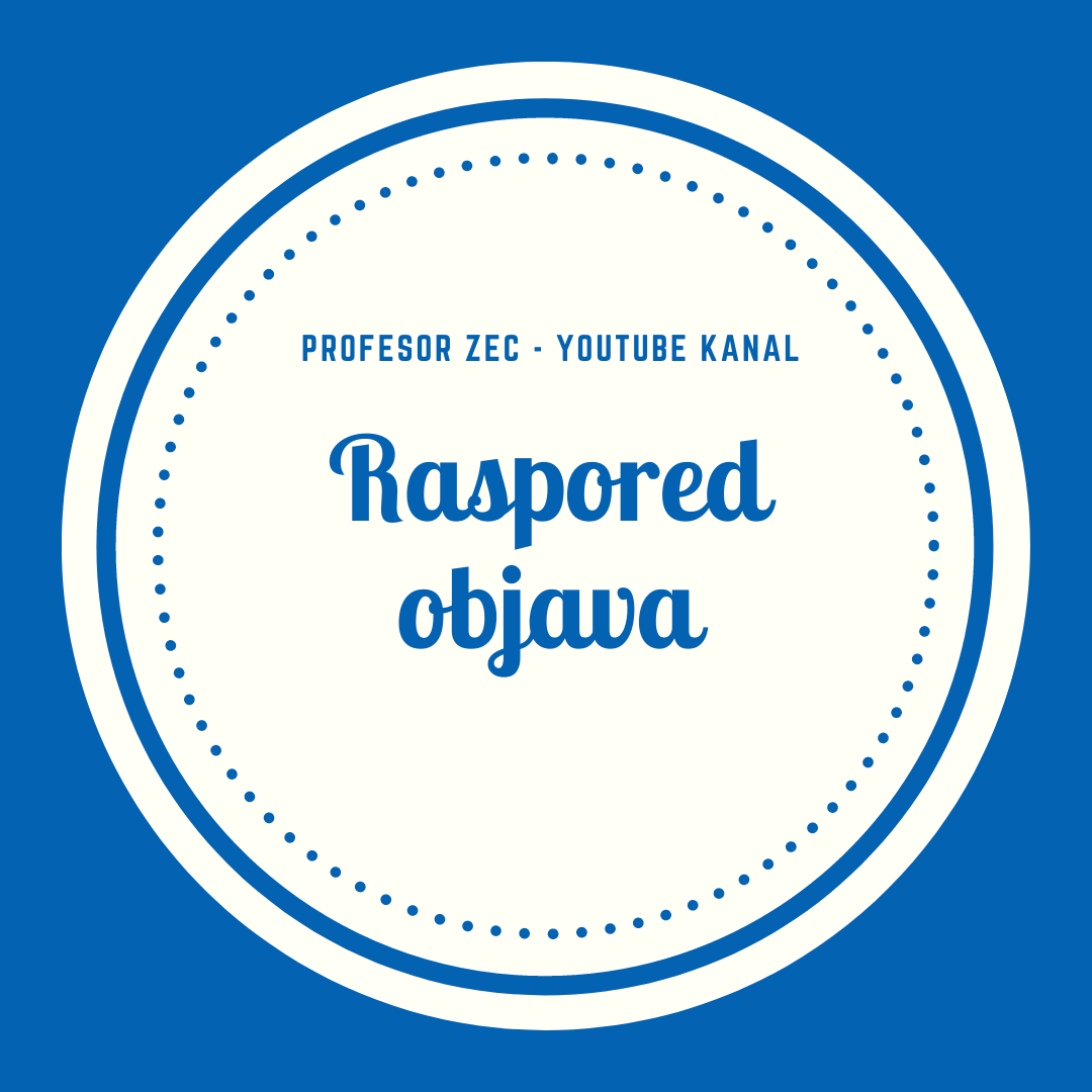 Post from Profesor Zec - zvanični kanal