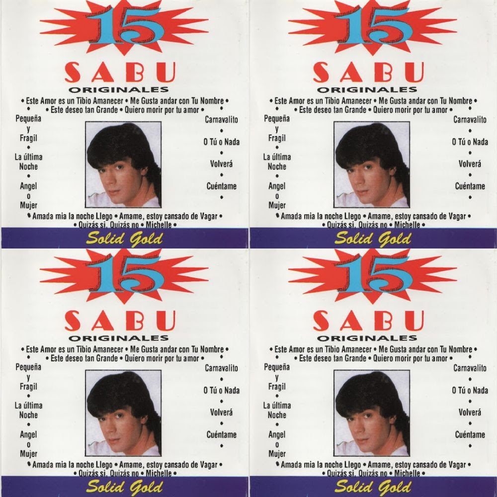 Sabu - 15 Grandes Exitos Originales (Album Completo, Album 2014, Disco Completo)