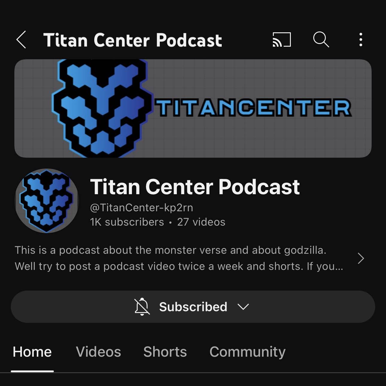 Post from Titan Center Podcast