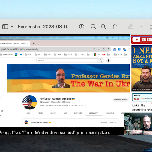 Post from Professor Gerdes Explains 🇺🇦