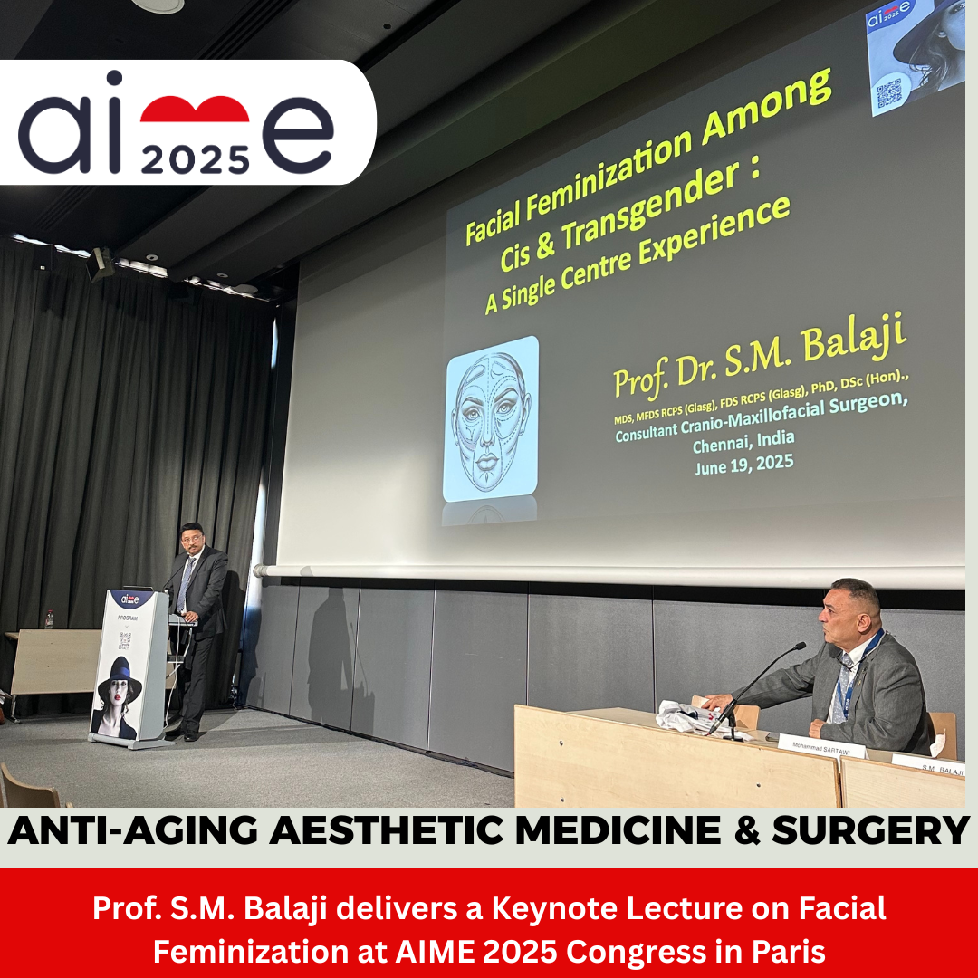 Post from Dr SM Balaji - Oral and Maxillofacial Surgeon