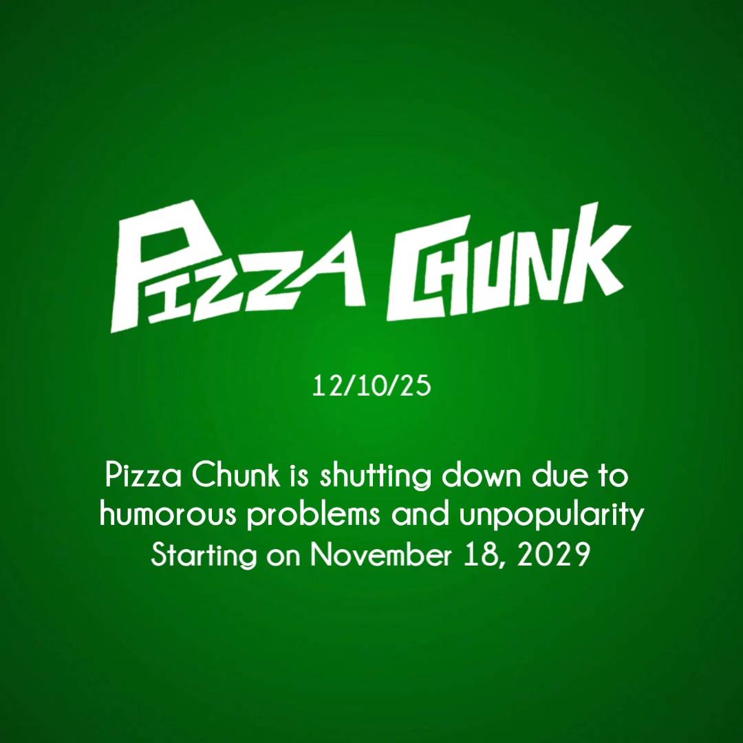 Post from Pizza Chunk