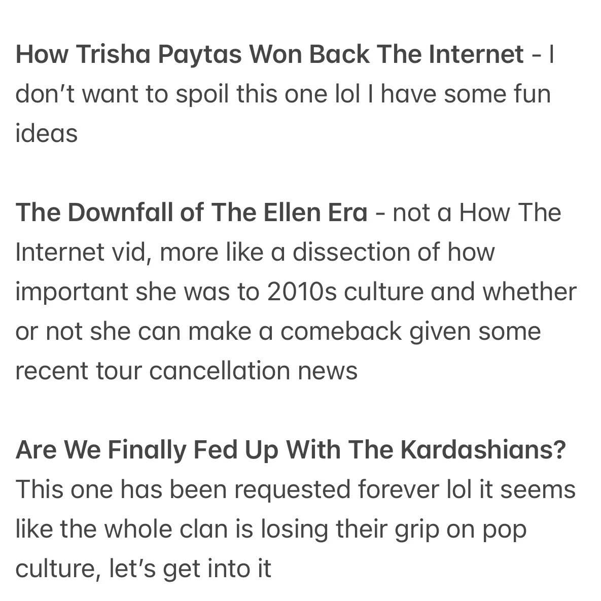 Post from kayla says