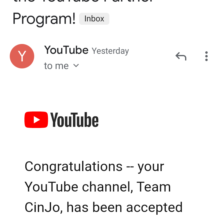 Post from Team CinJo