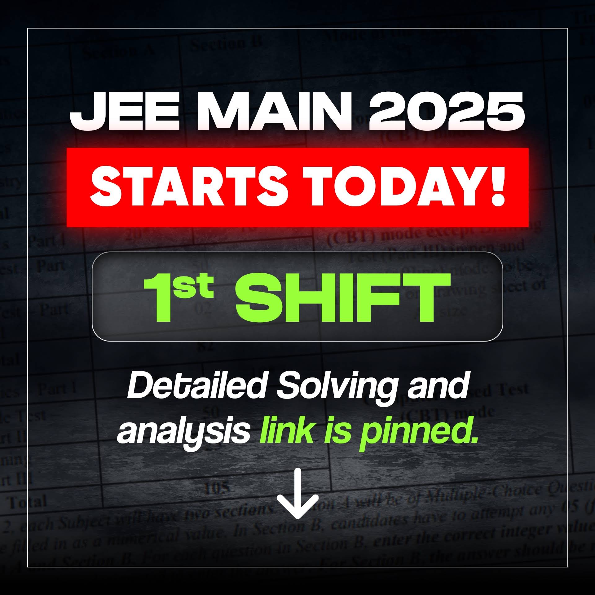 Post from ChemIIT x Unacademy (Vishal Singh)