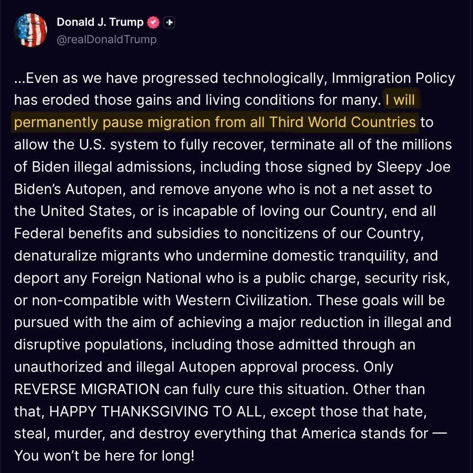 Post from Working Class Patriot
