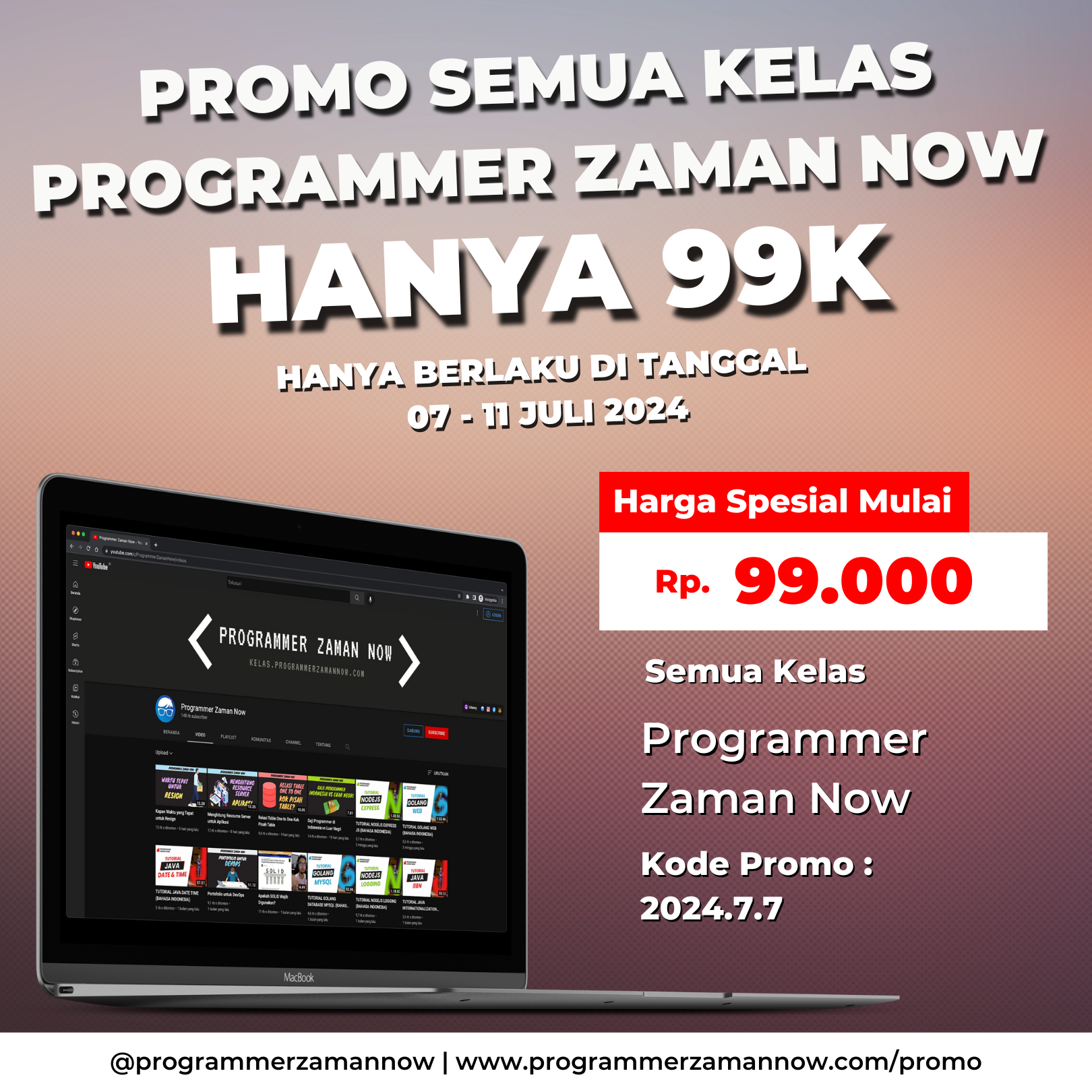 Post from Programmer Zaman Now