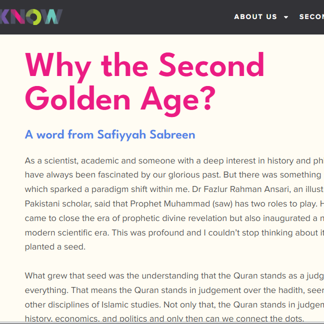 Post from Safiyyah Sabreen Syeed