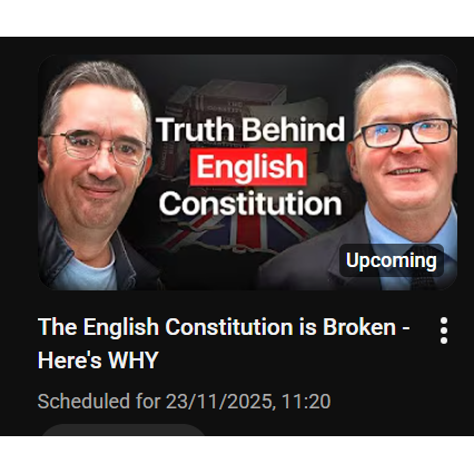 Post from English Constitution Party