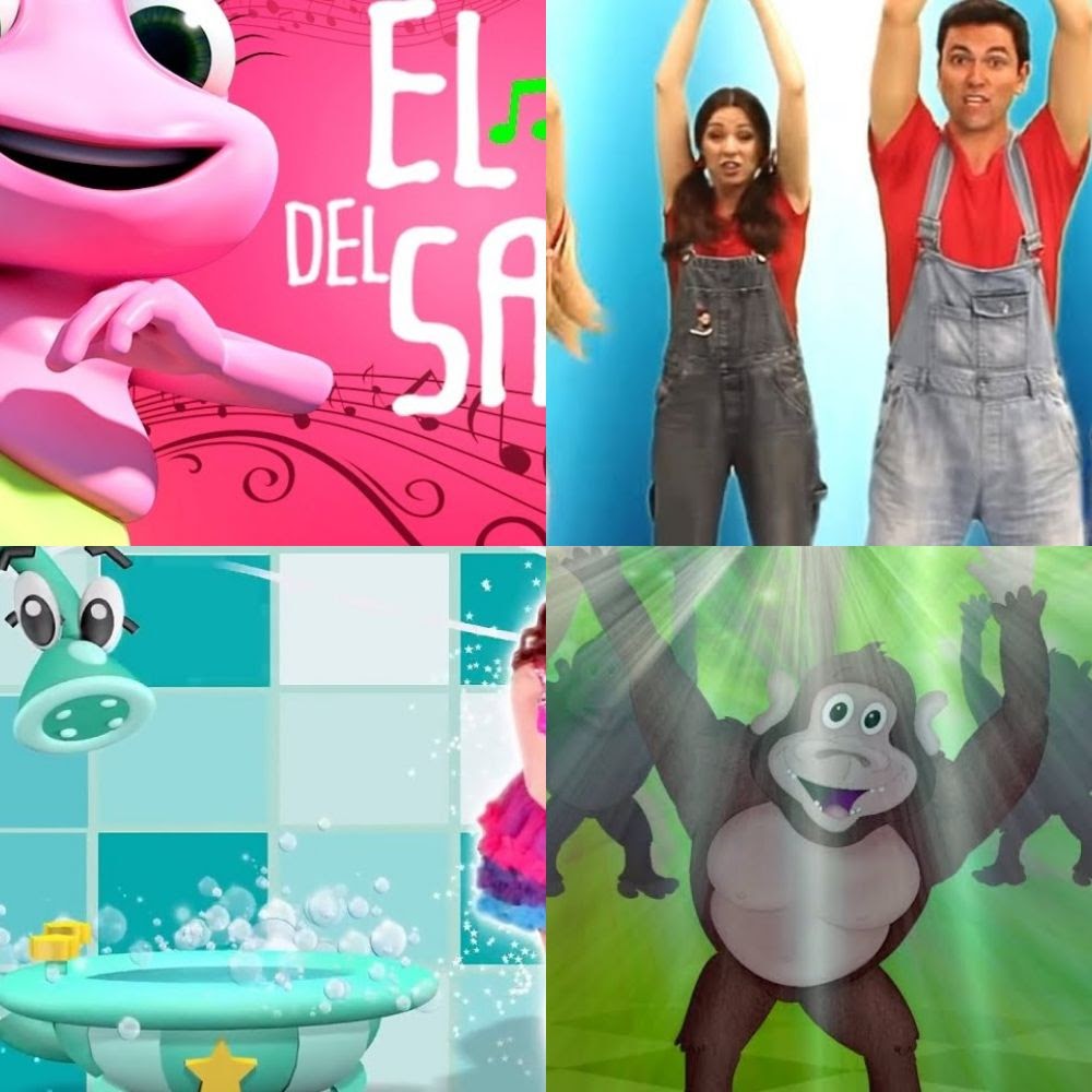El baile del sapito y las 25 mejores canciones infantiles para niños en ...
