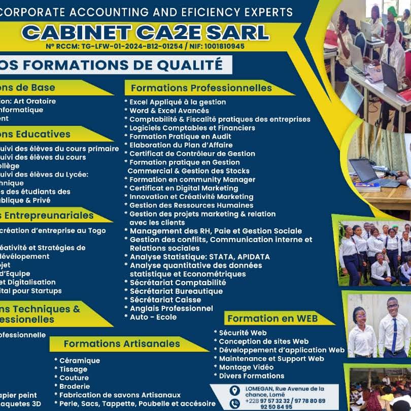 Post from Cabinet CA2E SARL