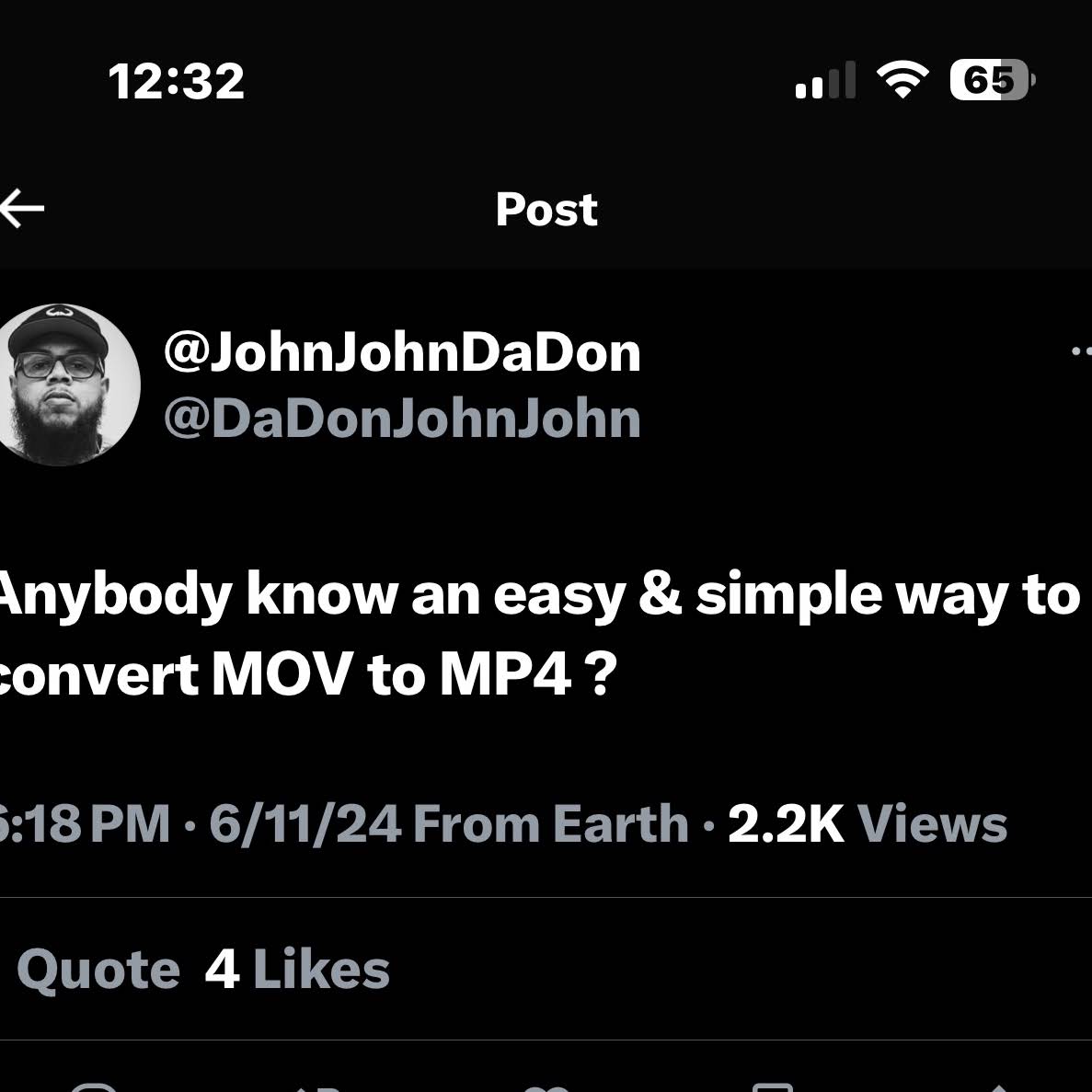 Post from DME Detroit