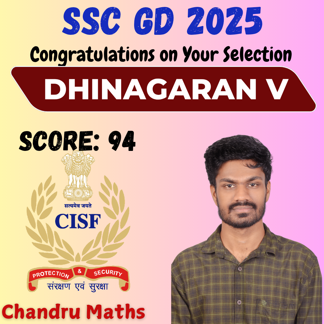 Post from Chandru Maths