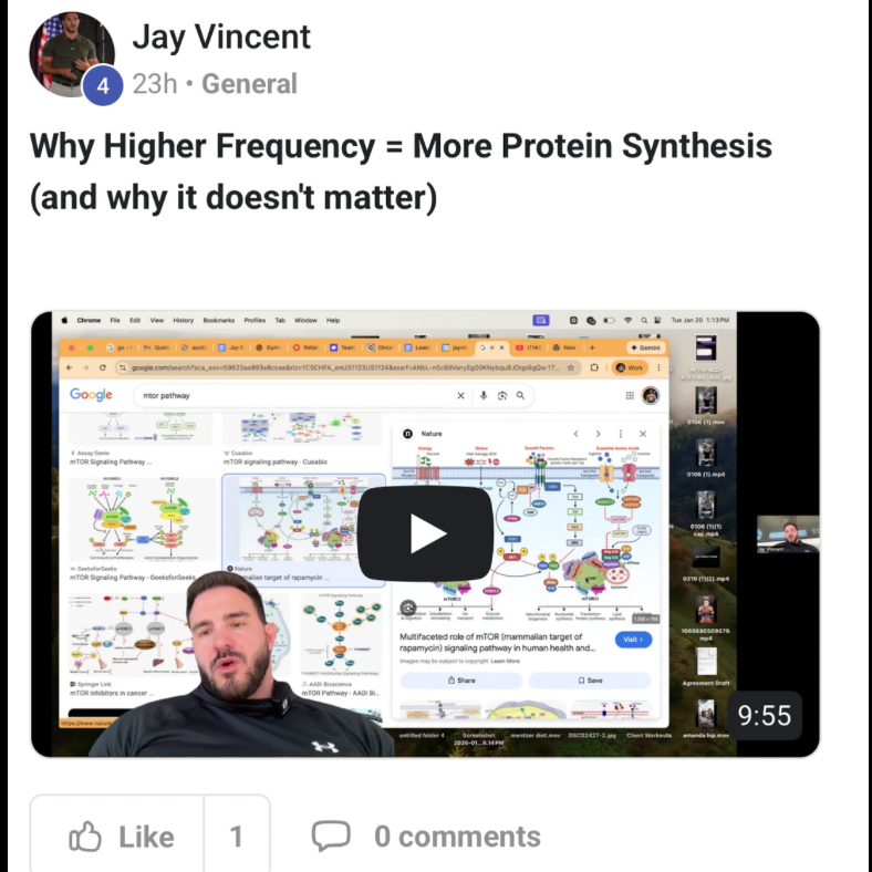 Post from Jay Vincent