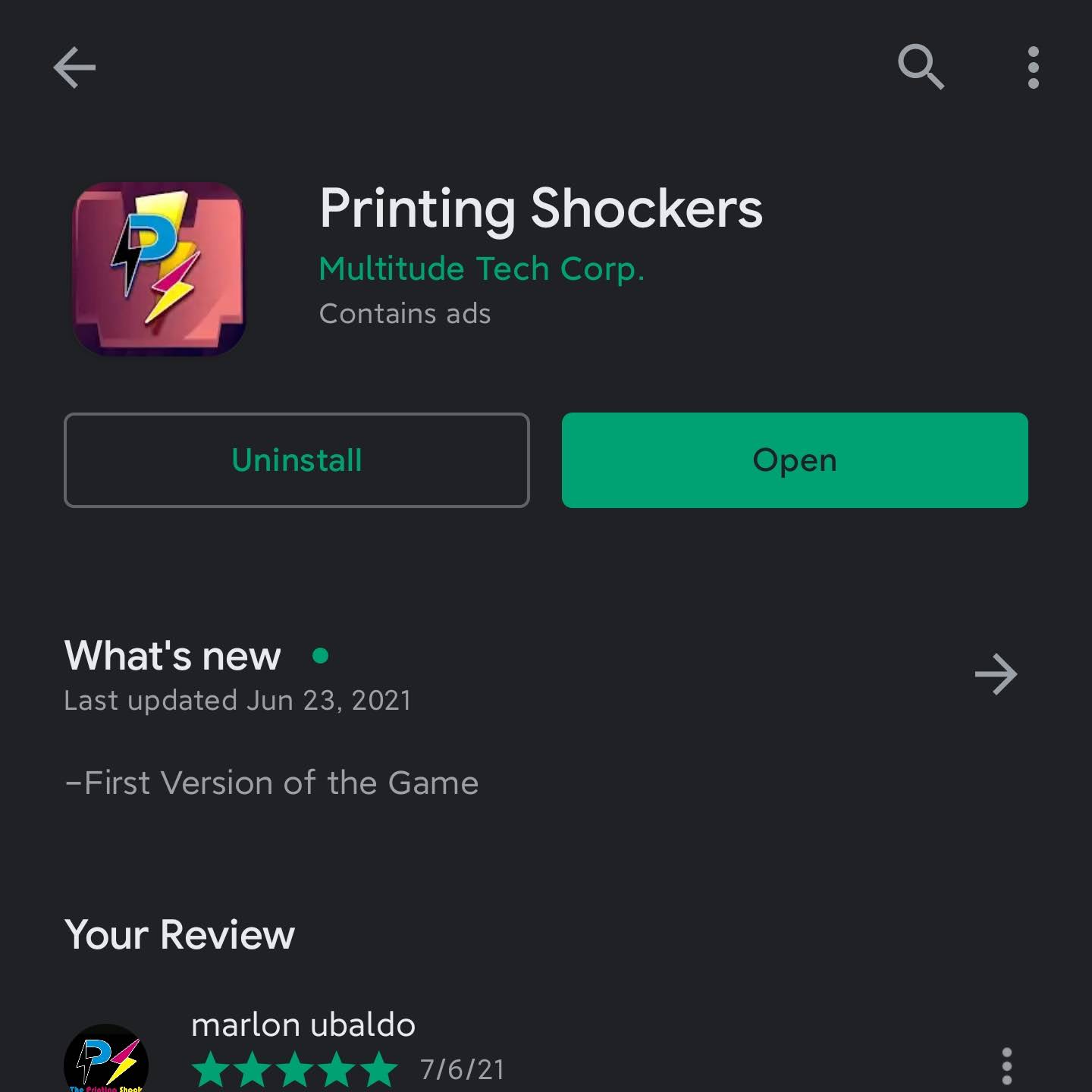 Post from The Printing Shock