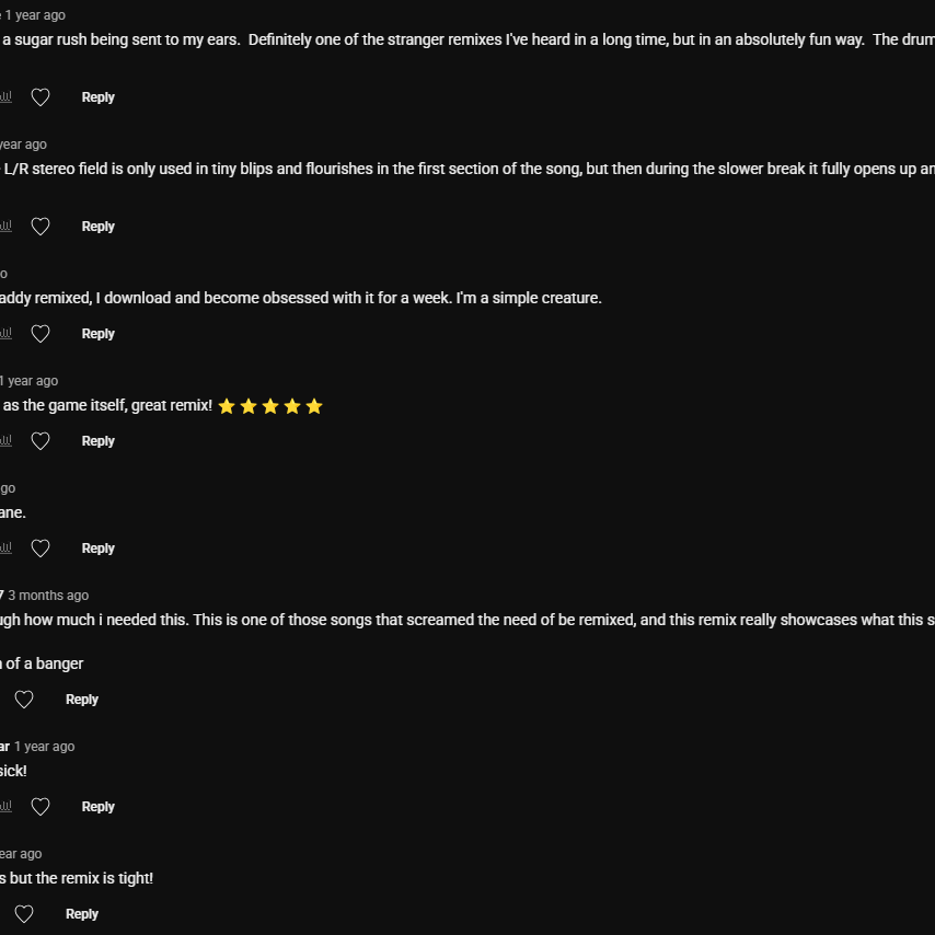 Post from OverClocked ReMix: Video Game Music Community