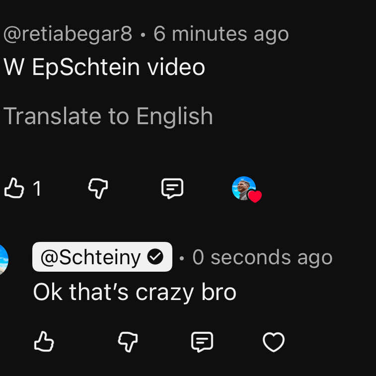 Post from Schtein