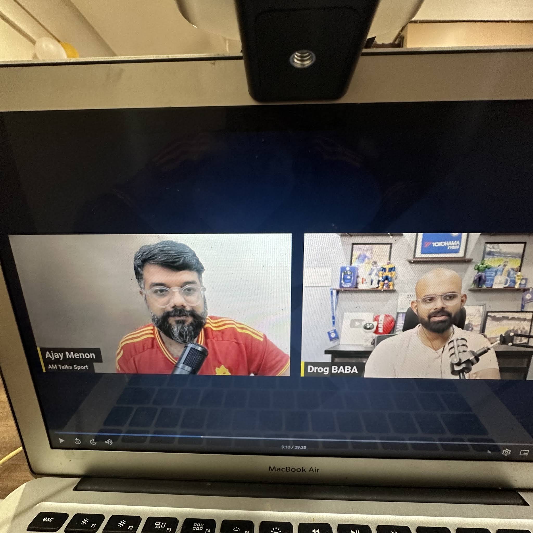 Post from Ajay Menon Talks Sport