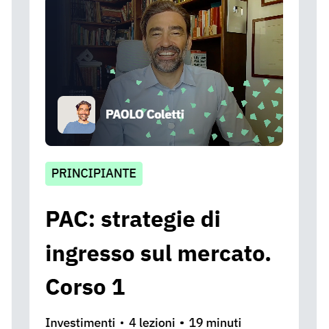 Post from Paolo Coletti