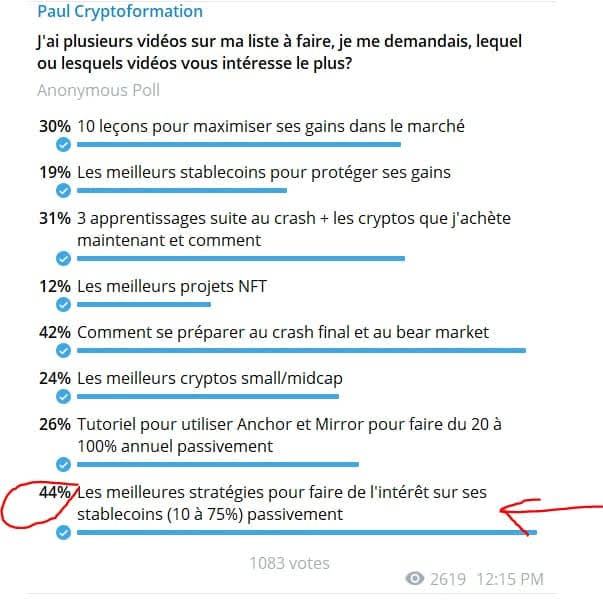 Post from Paul Cryptoformation