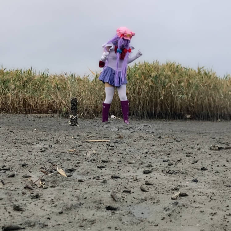 Post from cosplay boots mud