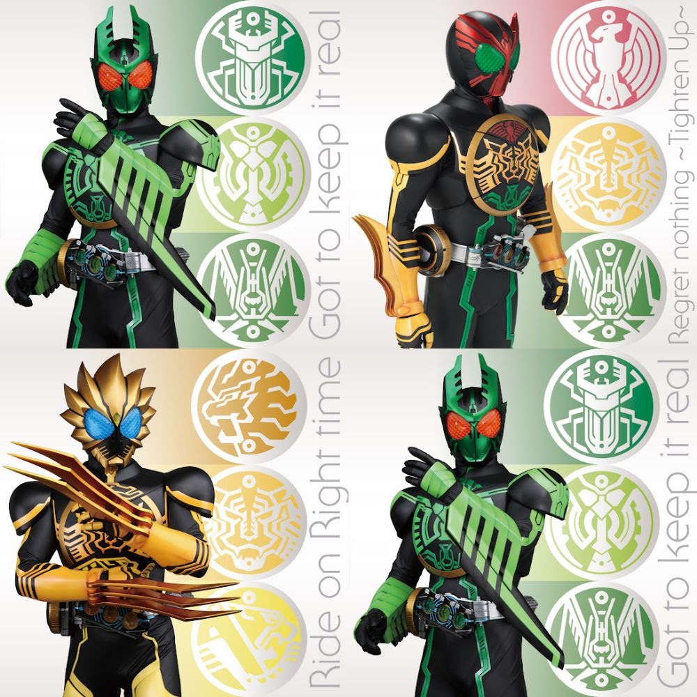 Kamen Rider OOO (Combos)