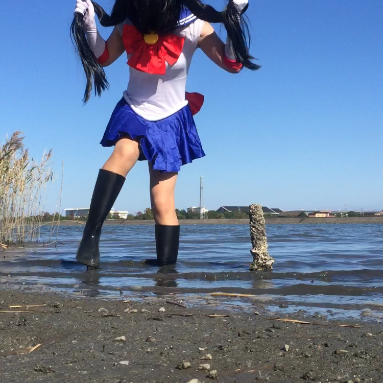 Post from cosplay boots mud