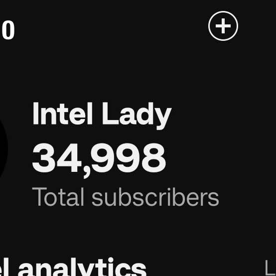 Post from Intel Lady