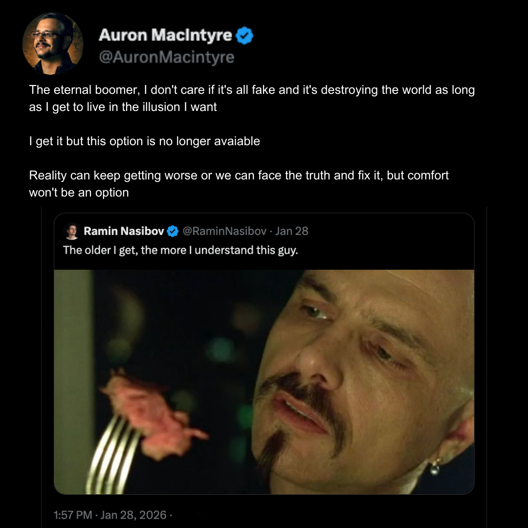 Post from Auron MacIntyre