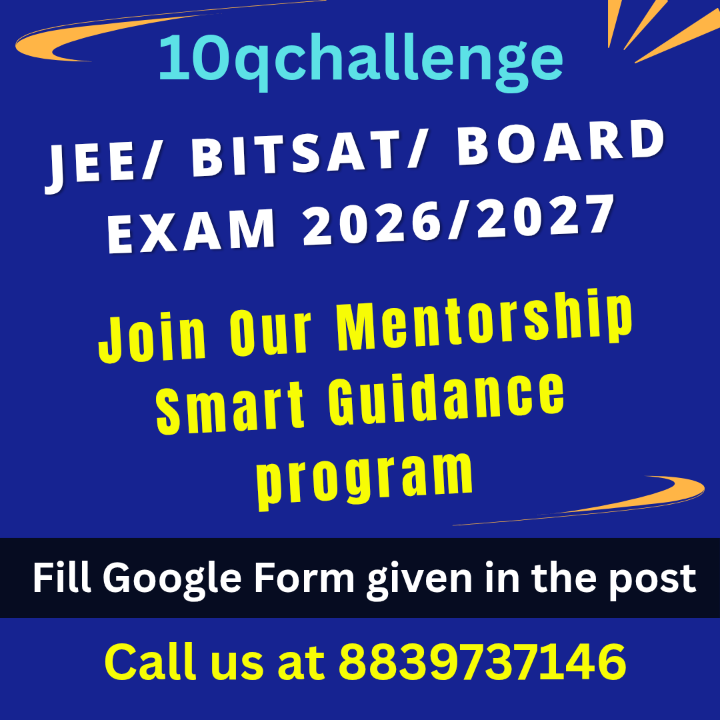 Post from Harshal [BITS Pilani] - 10Q Challenge