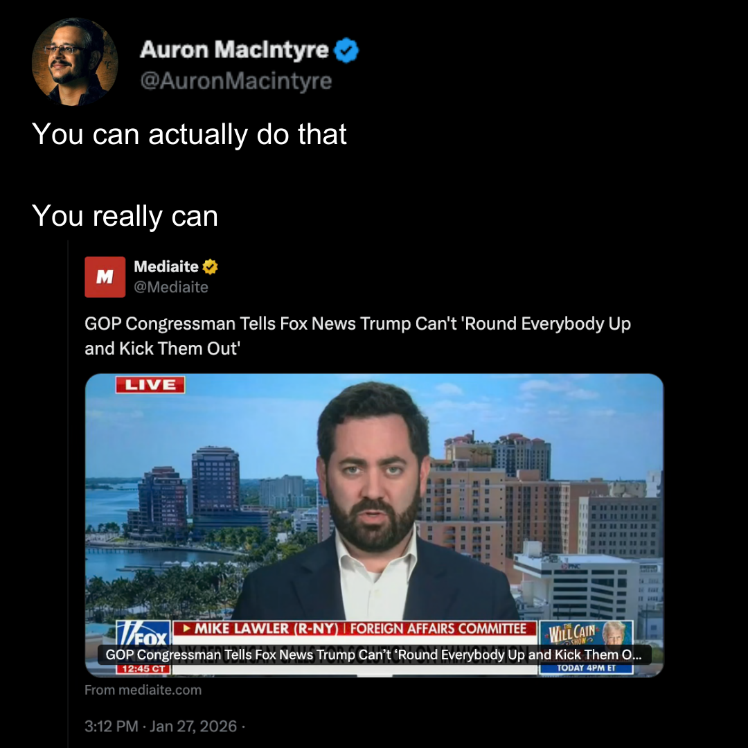 Post from Auron MacIntyre
