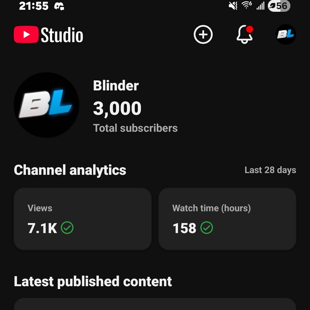 Post from Blinder