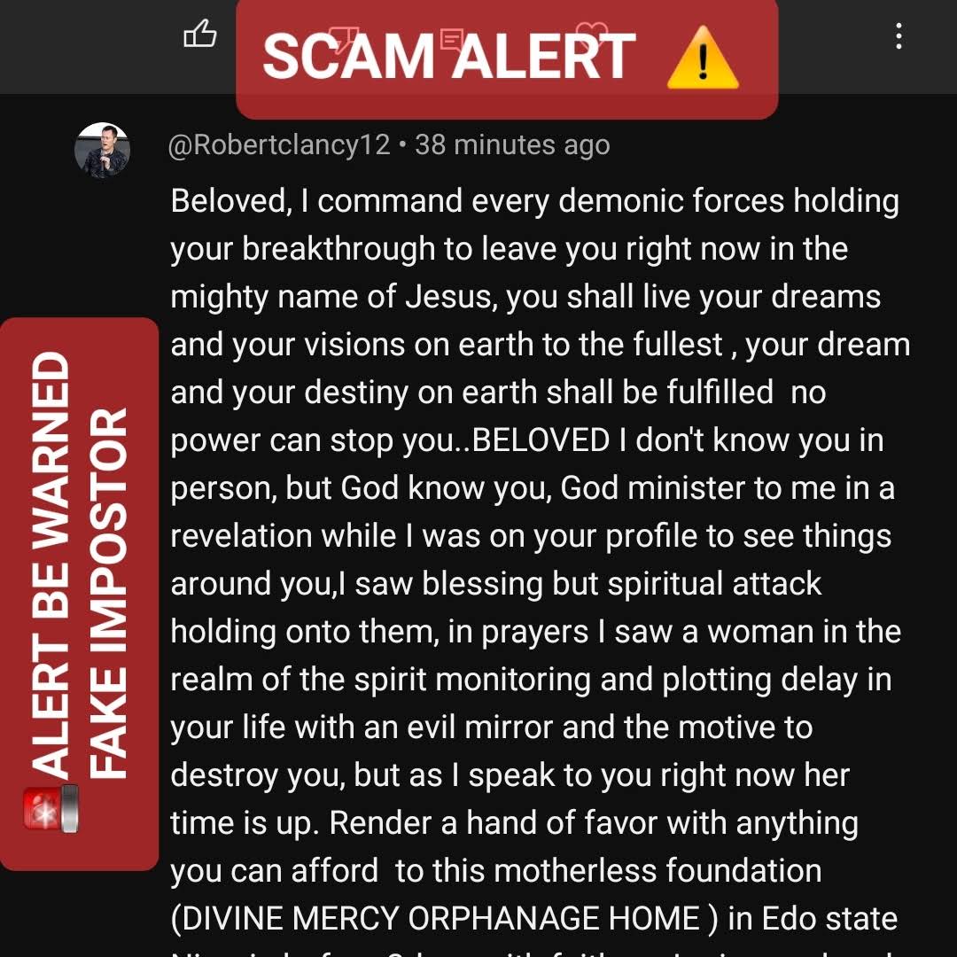 Post from Robert Clancy