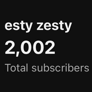 Post from esty zesty