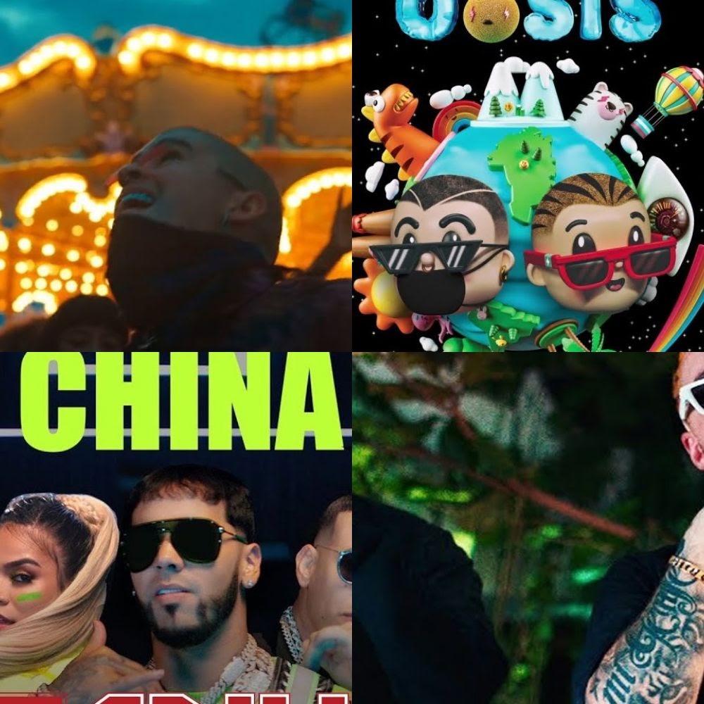 Bad Bunny, Daddy Yankee, J. Balvin Exitos Principales Verano