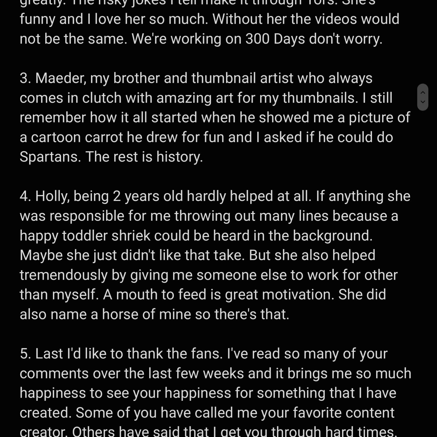 Post from Luke TheNotable